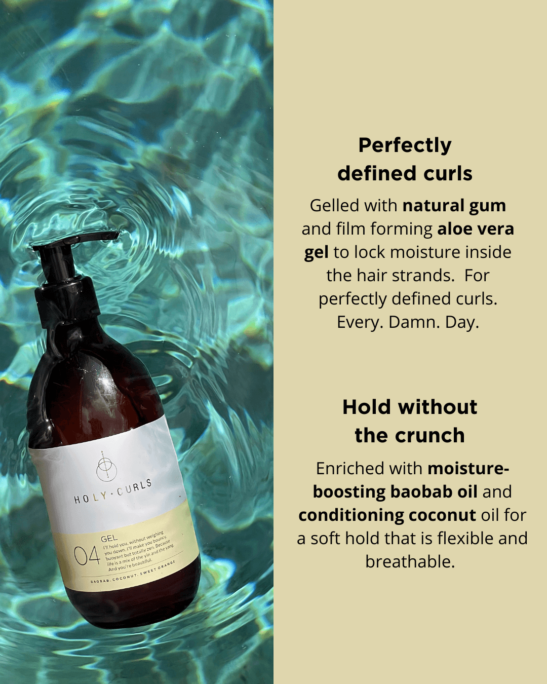 Holy Curls | Curl Gel for Curly Hair